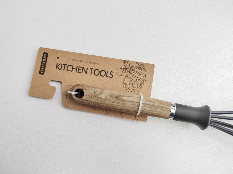 OEM Wholesale Bamboo Kitchen Utensils Set