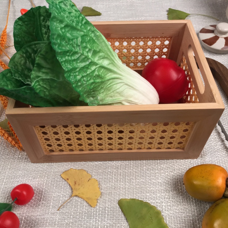 Wholesale Wood Vegetalbe Fruit Serving Container