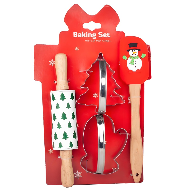 Custom Wholesale Christmas Baking Tools Set