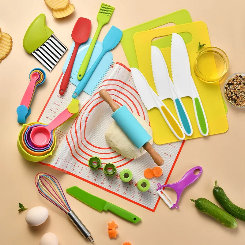 Custom Real Kids Kitchen Accessories Tools Kit